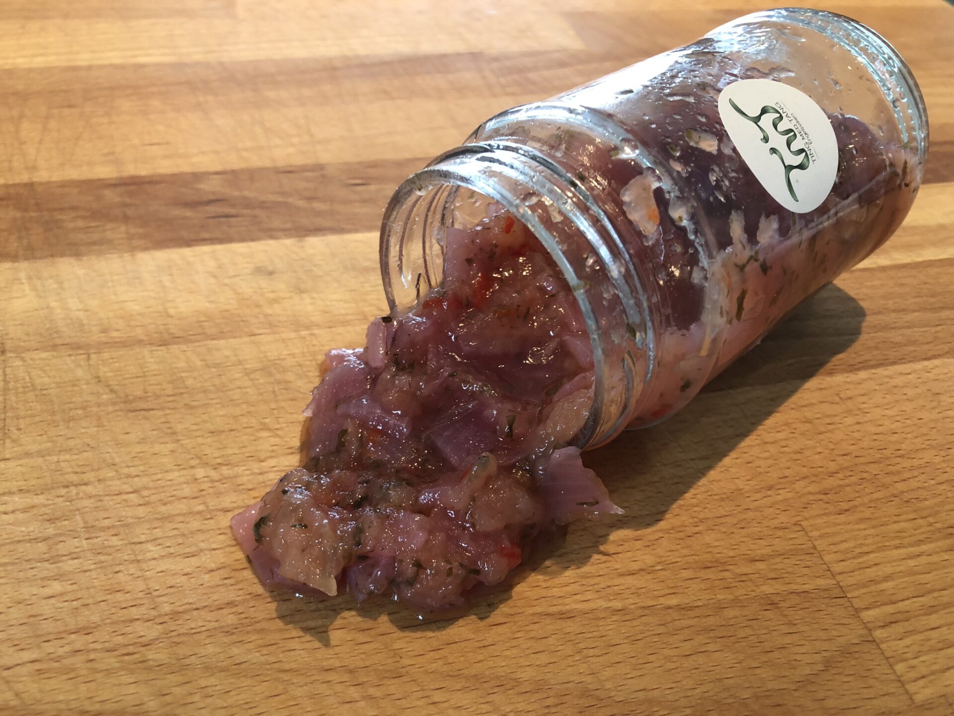Chutney med tang eller tare - Ting med Tang